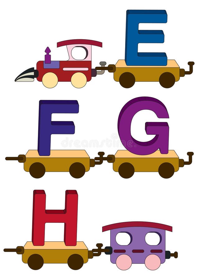 Train Letters Stock Illustrations – 1,008 Train Letters Stock ...