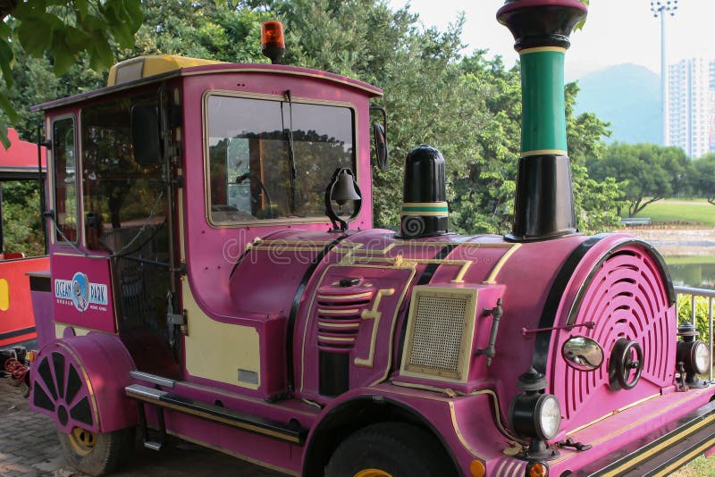 A Train Like Bus at the Penfold Park, Hk 15 Oct 2005 Editorial Photo ...
