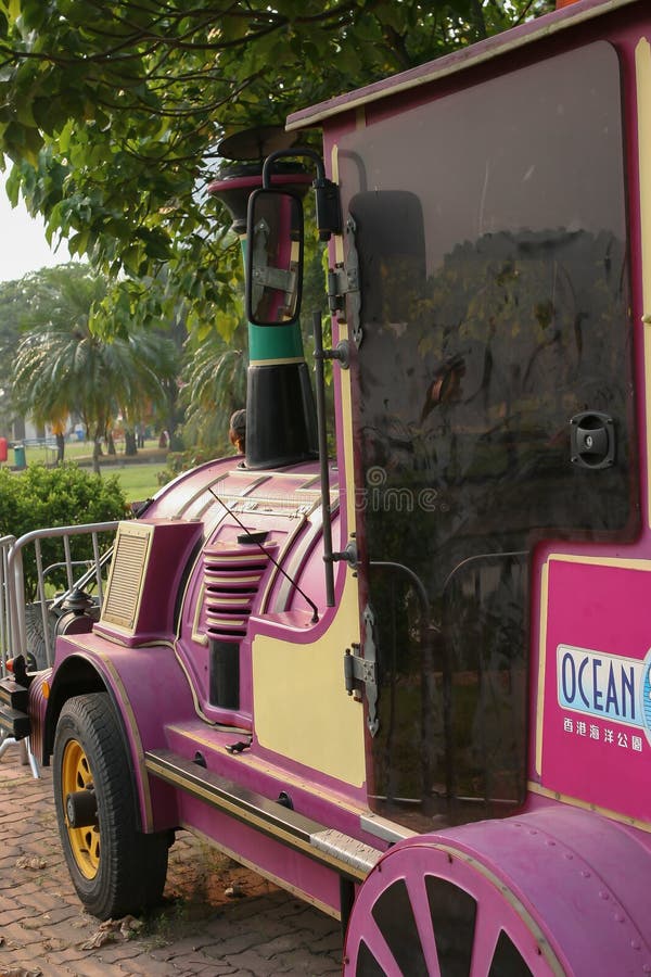 A Train Like Bus at the Penfold Park, Hk 15 Oct 2005 Editorial Photo ...