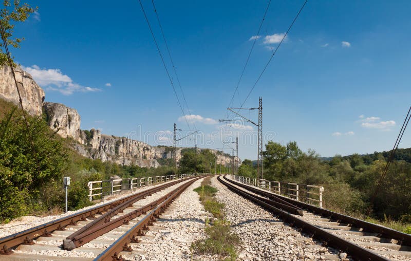 Train line stock image. Image of direction, adventure - 21199221