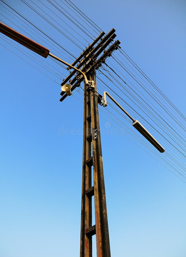 215 Train Tracks Power Line Power Pole Stock Photos - Free & Royalty ...