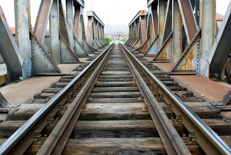 Train line crossing stock photo. Image of ballast, railway - 26466260
