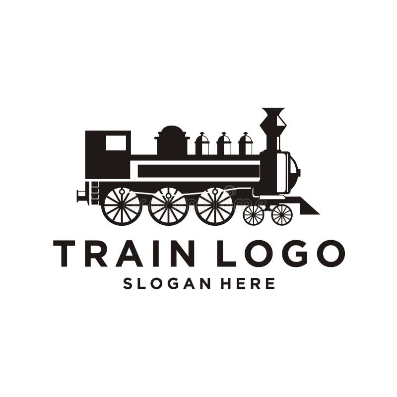 Train logo design stock vector. Illustration of railway - 124923028