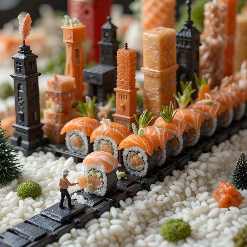 Train Made of Various Fruit and Vegetables Isolated Stock Image - Image ...