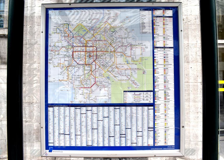 Belgium Train Map editorial stock image. Image of lines - 121077299