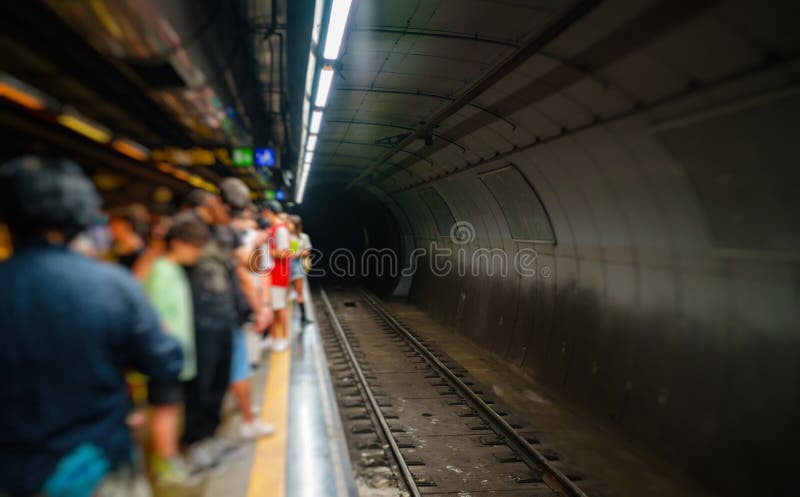 Train metro station stock image. Image of departure - 258117327
