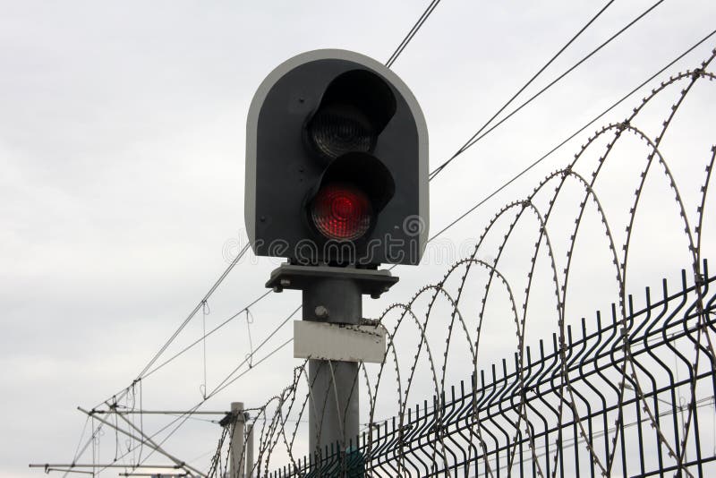 Metro Warning Markings and Yellow Safety Poles on the Metro Platform ...