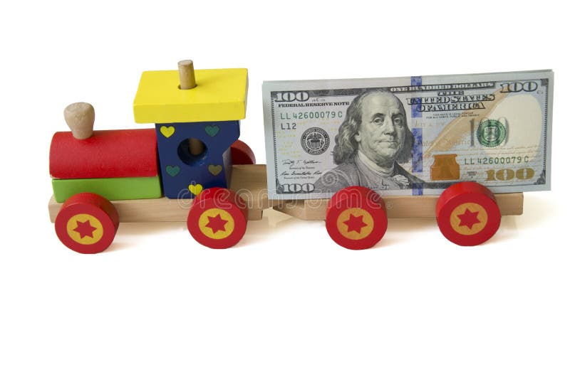 The Money Train stock photo. Image of child, entertainment - 7324584