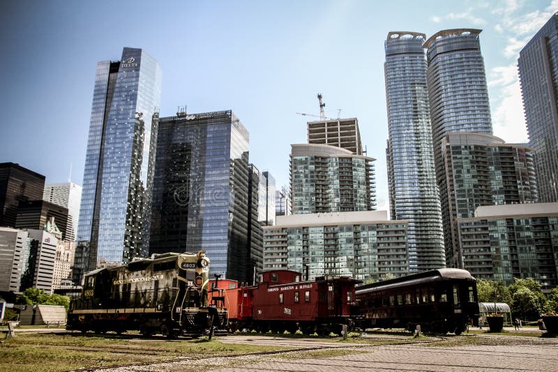 Train museum in Toronto editorial photo. Image of toronto - 155671421