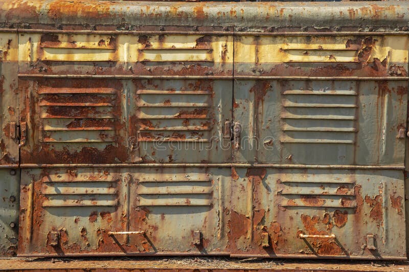 Train , paint and rust stock image. Image of historic - 208351661