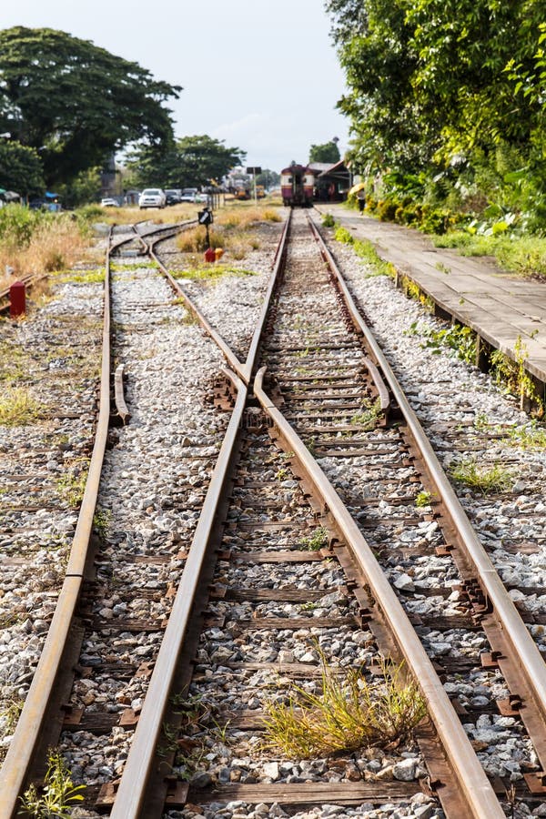 Train parking stock photo. Image of passenger, thailand - 33240832