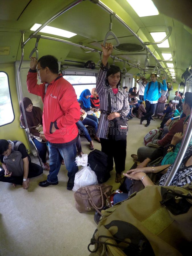 Train passanger editorial photo. Image of java, vehicle - 49910576