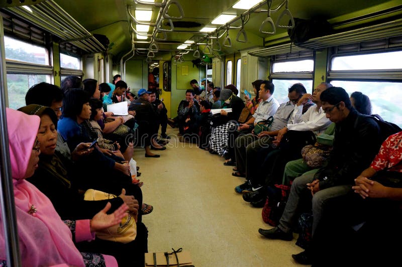 Train passanger editorial photo. Image of business, indonesia - 49911091