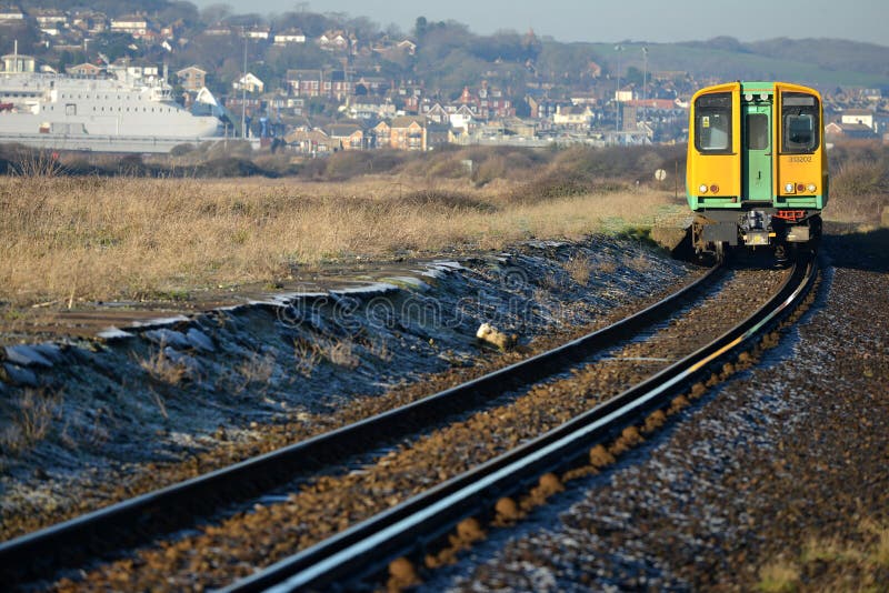 Train stock image. Image of track, landscape, travel - 71934009