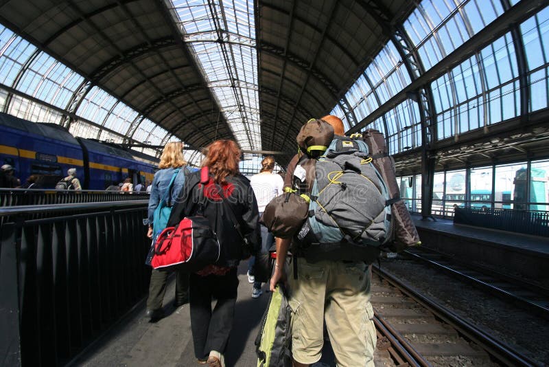 Train Passengers editorial image. Image of platform, tour - 17337400