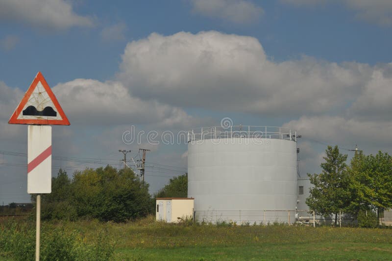Train passing sign stock photo. Image of deteriorated - 100535508