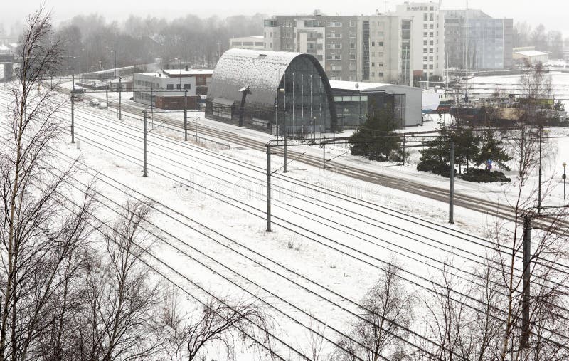 Train Path through the Forest Stock Photo - Image of outdoor, landscape ...