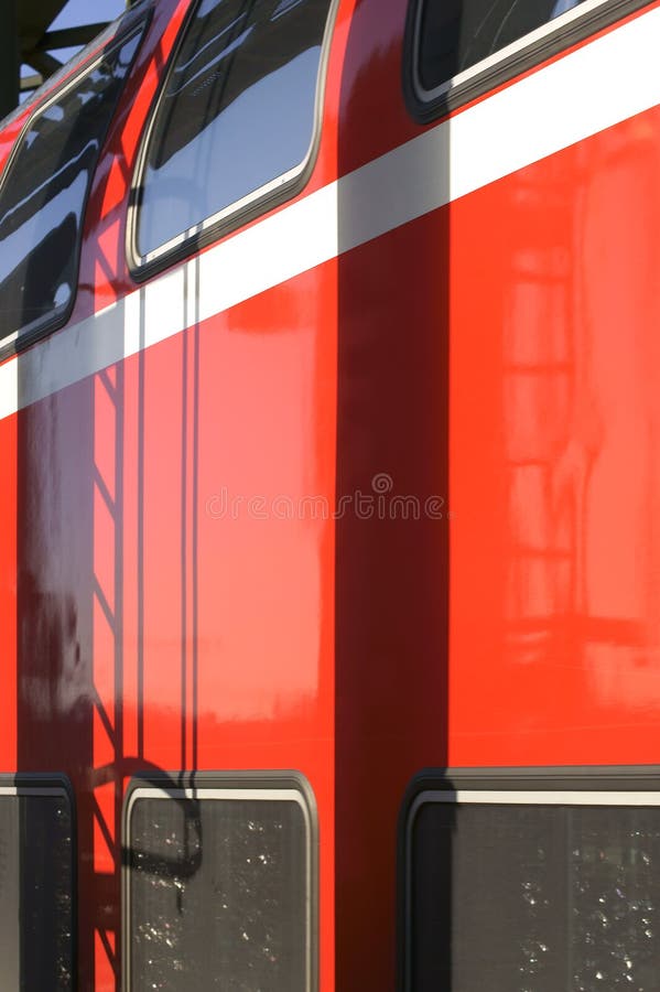 Train stock image. Image of public, windows, steel, mirroring - 38806057