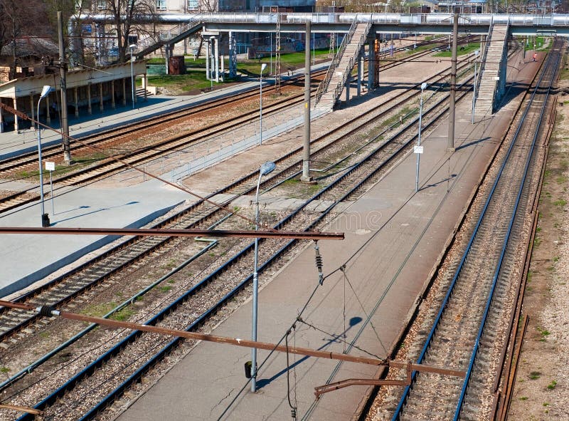 Train platform stock image. Image of ceiling, architecture - 19350373