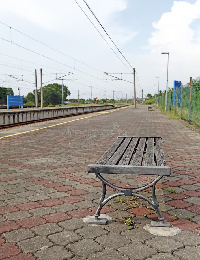 Train platform stock image. Image of journey, blank, pavement - 26065815