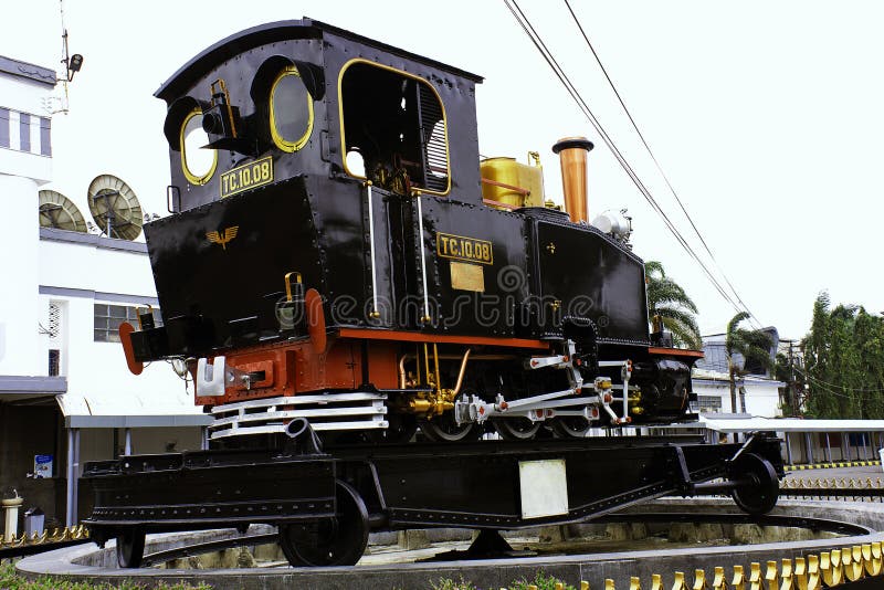 Train Pump Statue Bandung Indonesia Editorial Photography - Image of ...