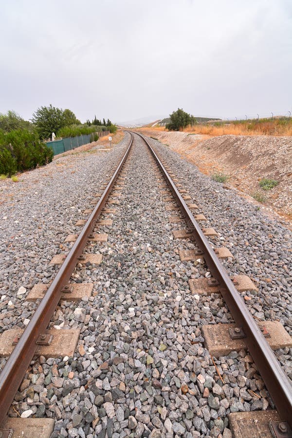 Train Rail Road stock image. Image of rail, fast, speed - 127756265