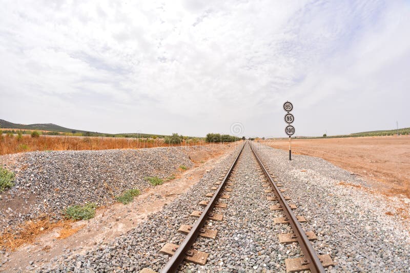 Train Rail Road stock photo. Image of track, railway - 189658080