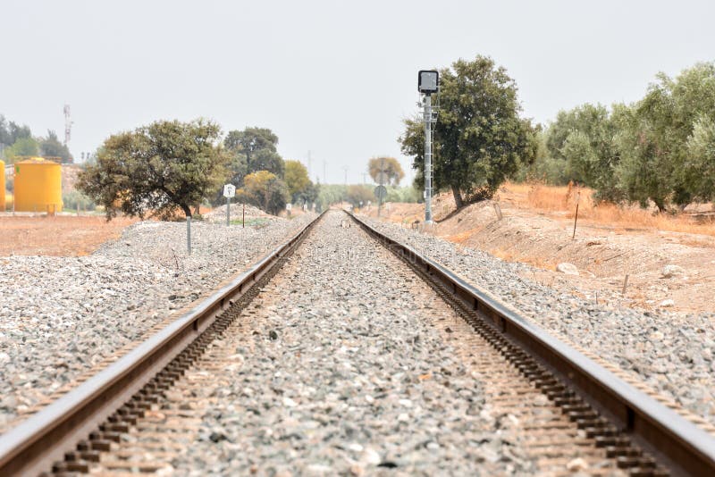 Train Rail Road stock image. Image of railroad, path - 221170681