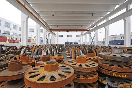 Train repair shop editorial photo. Image of high, delivery - 23482036