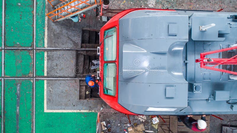 Train repair station stock photo. Image of electrical - 145748242