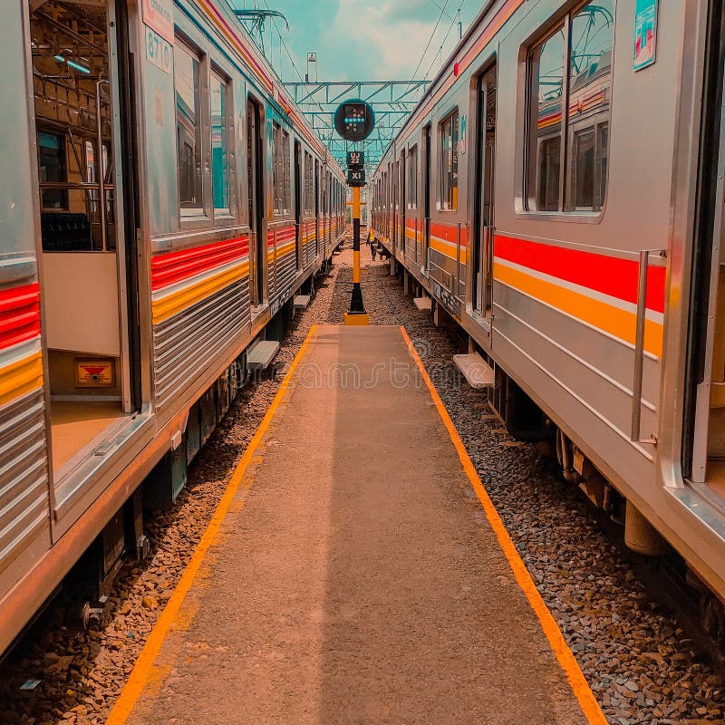 Train road station stock image. Image of lane, vehicle - 209956171