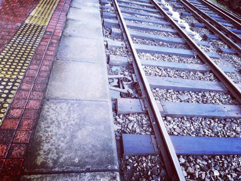 Train Road stock image. Image of rail, train, road, station - 163608247