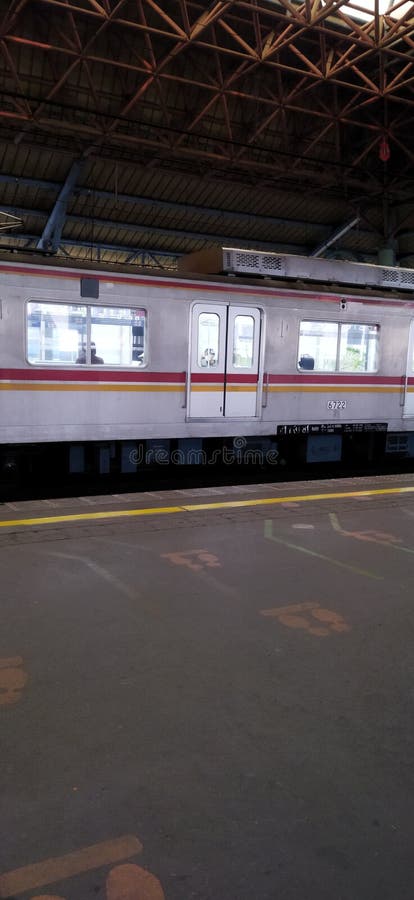 A Train Running on the Rails Stock Photo - Image of train, running ...