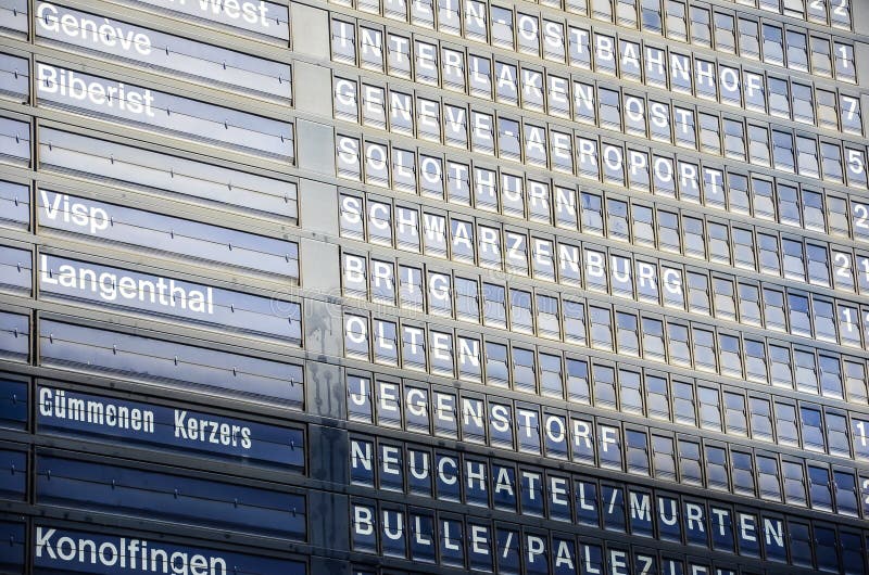 Train schedule flipboard stock photo. Image of schedule - 76834882