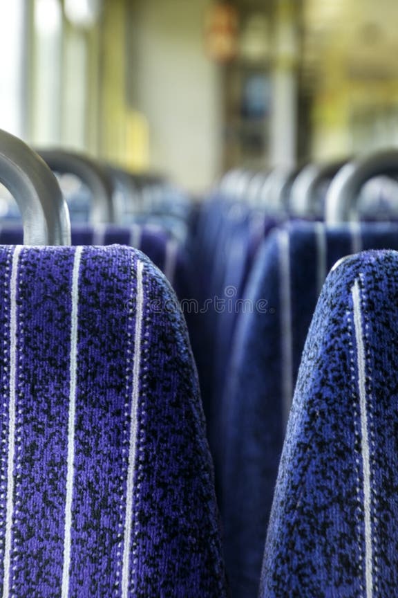 Train Seating stock image. Image of rows, travel, backrests - 157204055