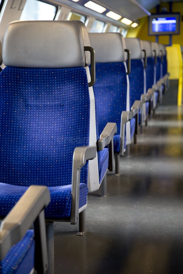 Train Seats - 01 stock photo. Image of chair, corridor - 43702538
