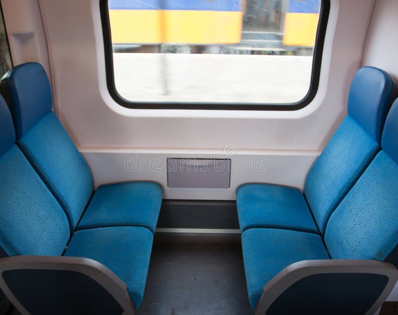 Train seats stock image. Image of modern, metro, comfortable - 33924855