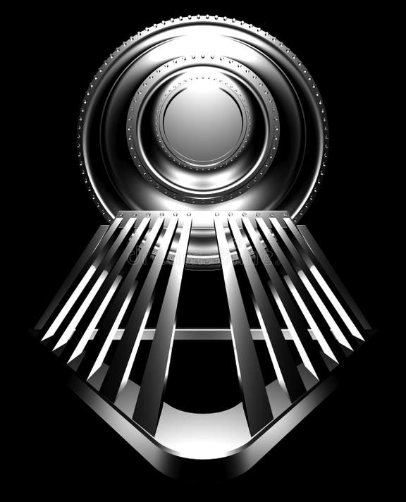 Steam Train Locomotive Retro Shield Stock Illustrations – 6 Steam Train ...