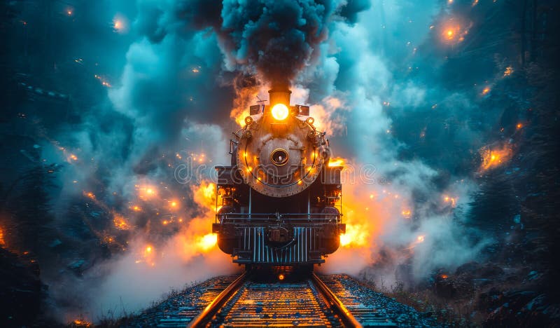 160 Train Flames Smoke Stock Photos - Free & Royalty-Free Stock Photos ...