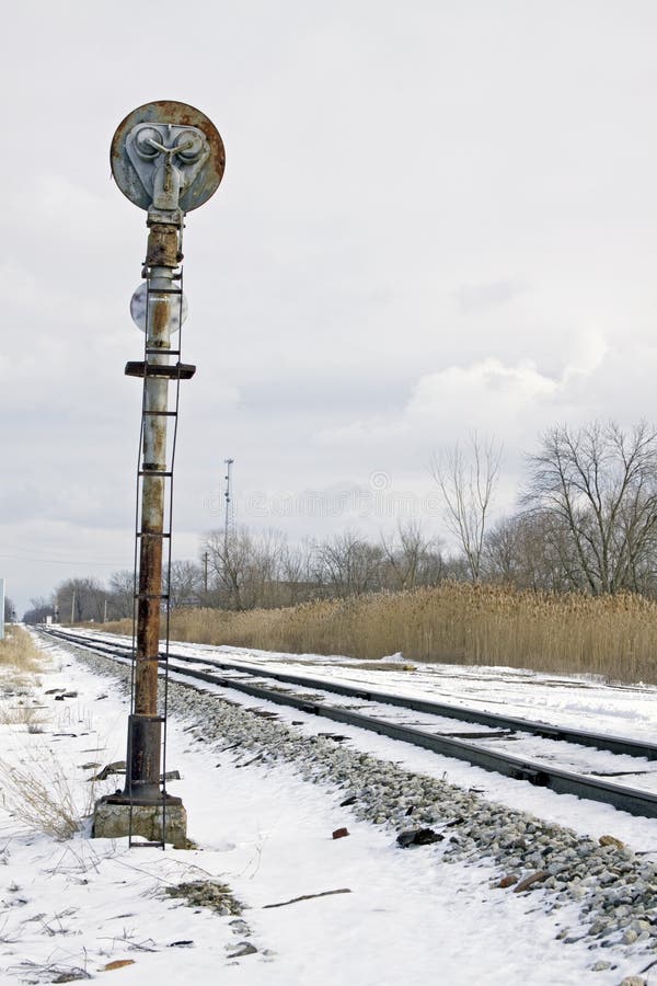Red train signal stock photo. Image of road, passthrough - 15341094
