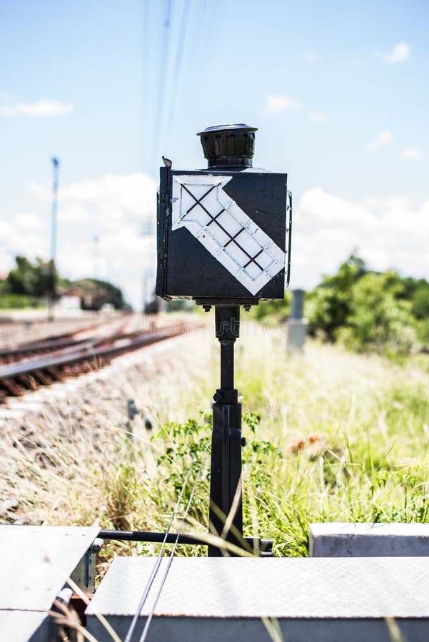 Train signals stock image. Image of signal, safety, regulations - 43581879