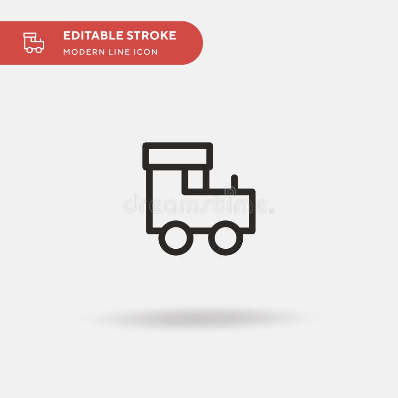 Train Simple Vector Icon. Illustration Symbol Design Template for Web ...