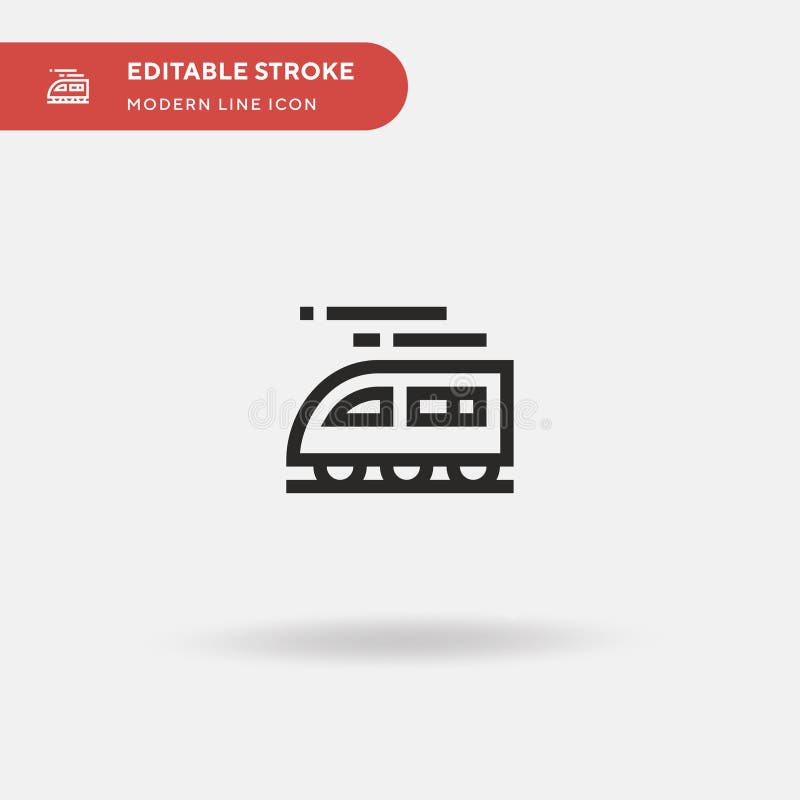 Train Simple Vector Icon. Illustration Symbol Design Template for Web ...