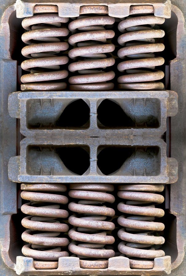 Train Springs stock photo. Image of steel, portrait, double - 22239744