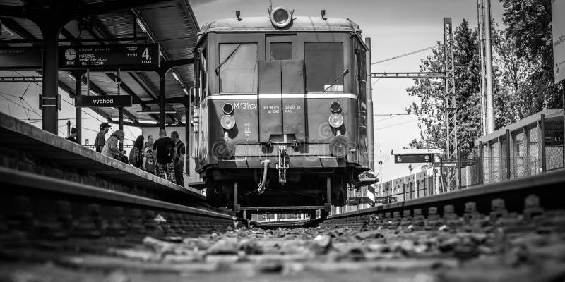 Train editorial photography. Image of vehicle, travellers - 55738927