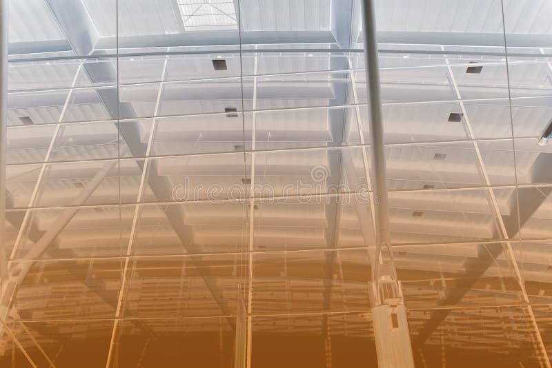 Train Station Abstract in Blue and Brown Stock Photo - Image of ...