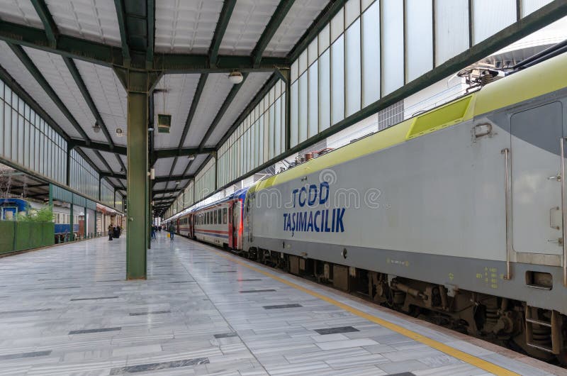 Train Station in Ankara editorial photography. Image of trip - 154261287