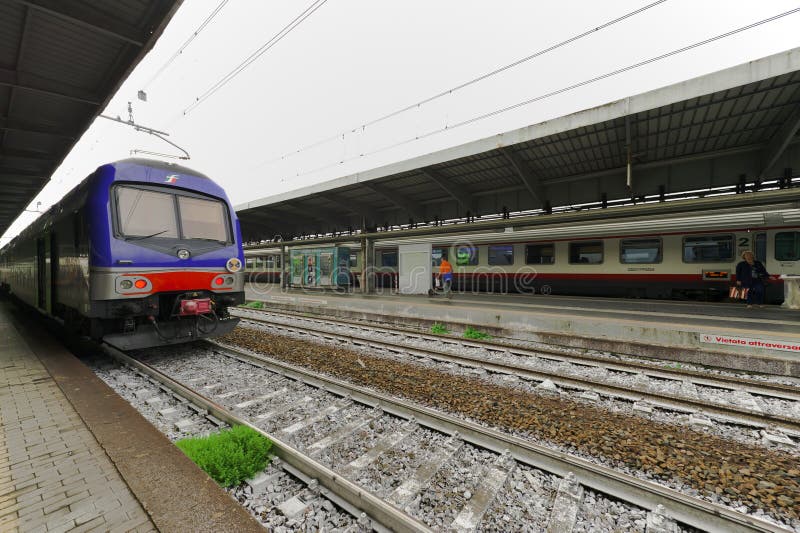 Levanto Station stock image. Image of train, unesco - 147555591