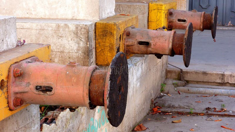 A Train Station Buffers Stops Stock Photo - Image of railway, stops ...