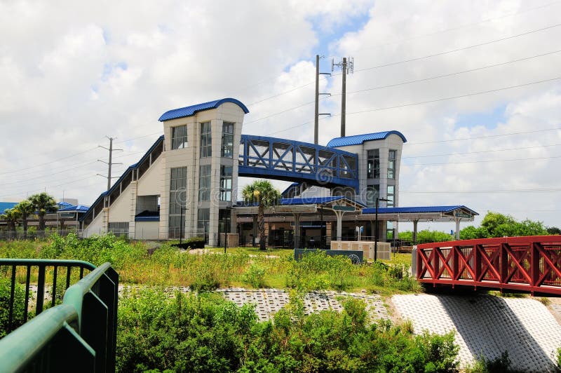 Train Station Complex in FL Stock Image - Image of floor, ramp: 79004307